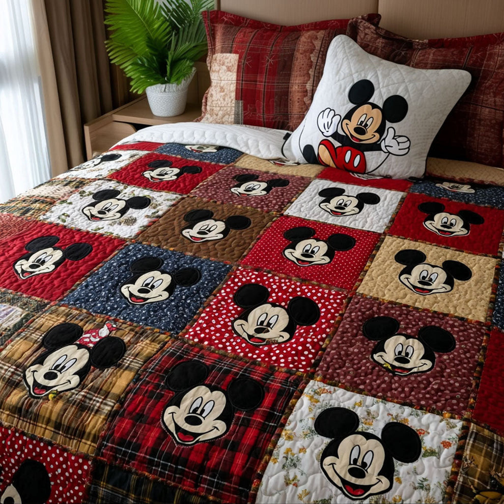 Cozy Traditions 3-Piece Quilted Bedding Set DMC0NT028 – Domacus