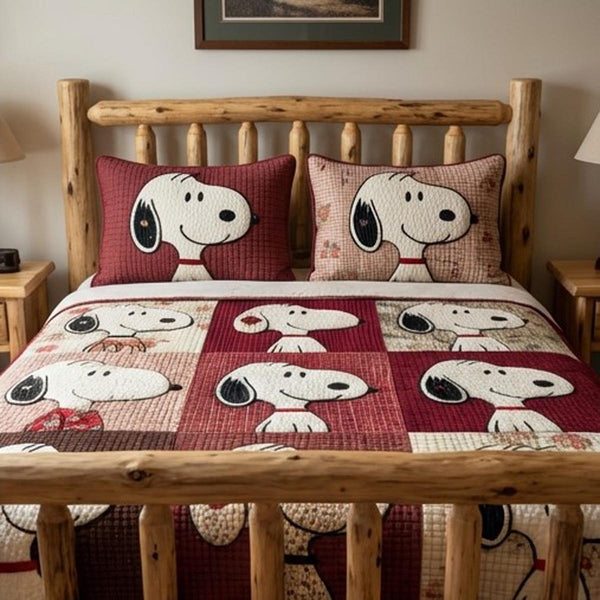 Gentle Friends 3-Piece Quilted Bedding Set DMC0DV047 – Domacus