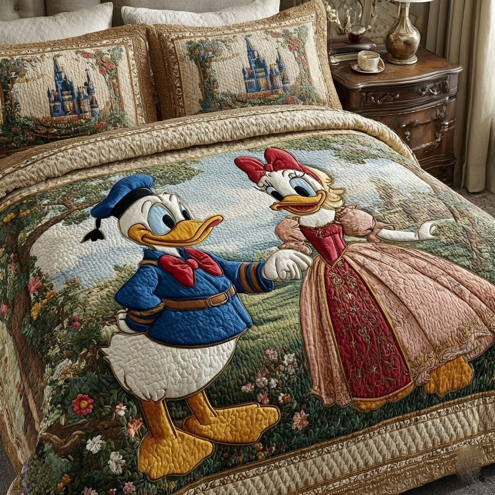 Moonlight Magic 3-Piece Quilted Bedding Set DMC0DK010 – Domacus